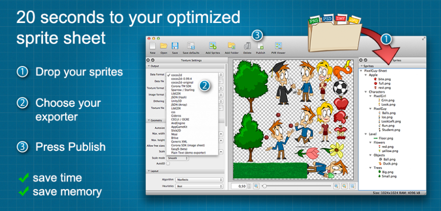 Andengine＆TexturePacker | つかもーるのBlog